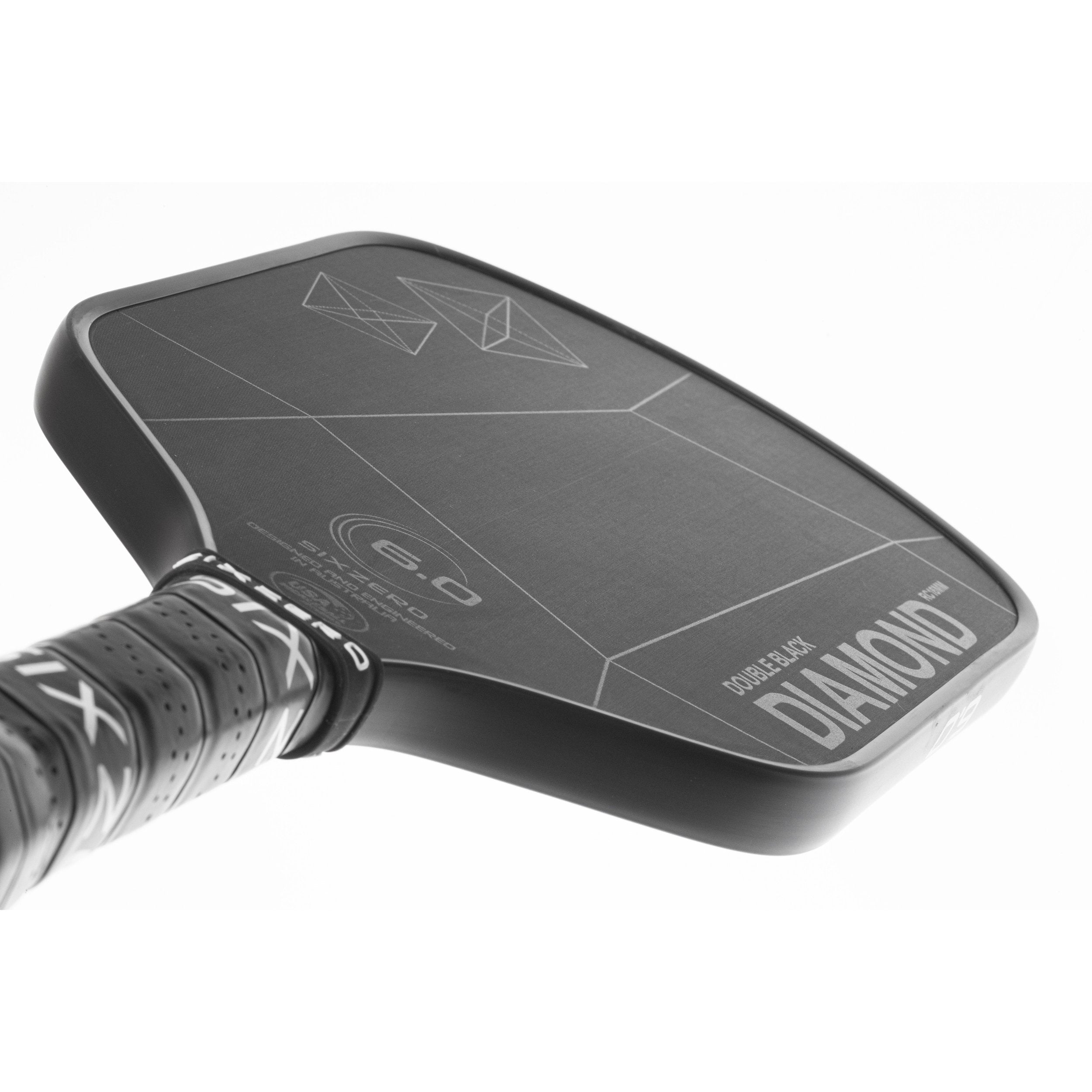 Six Zero Double Black Diamond Pickleball Paddle | Control & Spin ...